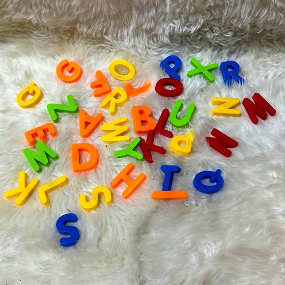 Toys | Euc Kids Magnet Letters | Poshmark